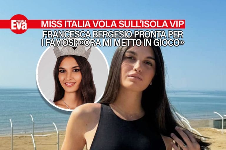 Francesca Bergesio, Miss Italia 2023, diventa naufraga sull'Isola dei ...