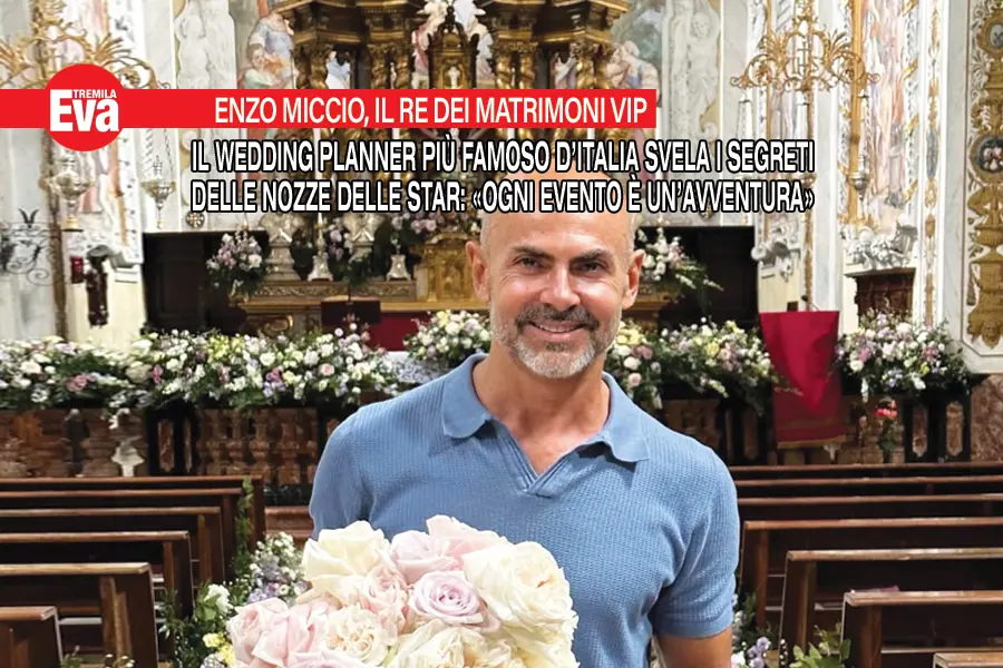 Enzo Miccio, tutti i segreti del wedding planner più Vip
