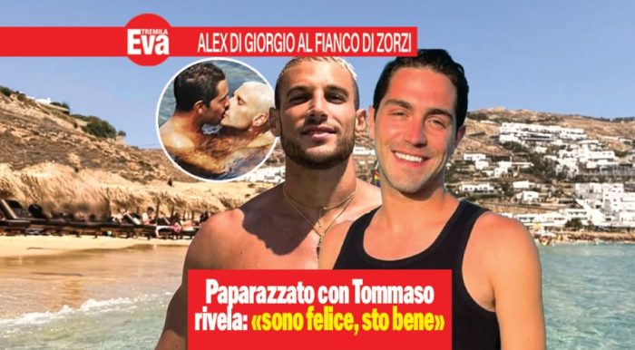 Alex Di Giorgio al fianco di Zorzi racconta la sua felicità