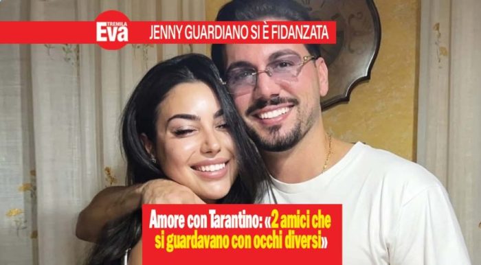 Jenny Guardiano si è fidanzata, amore a baci al Colosseo