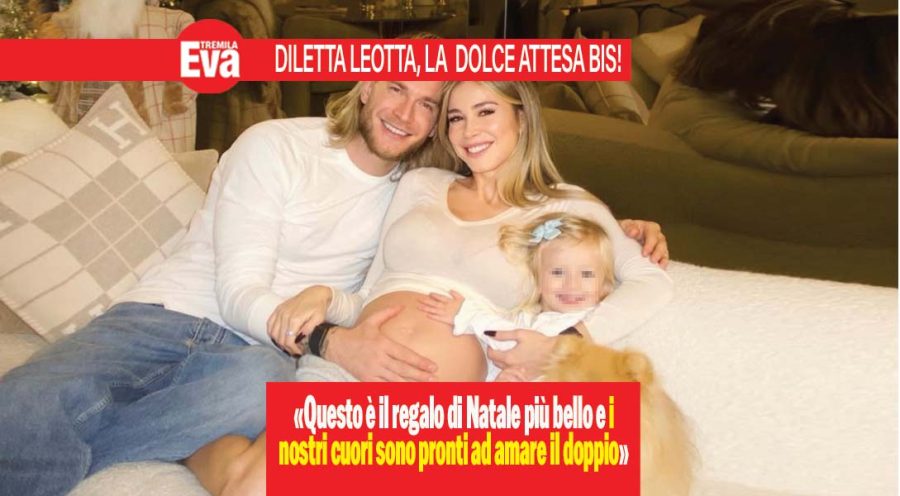 Diletta Leotta aspetta il secondo figlio, gioia in famiglia