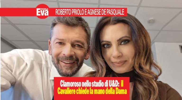 Roberto Priolo di U&D chiede la mano di Agnese De Pasquale